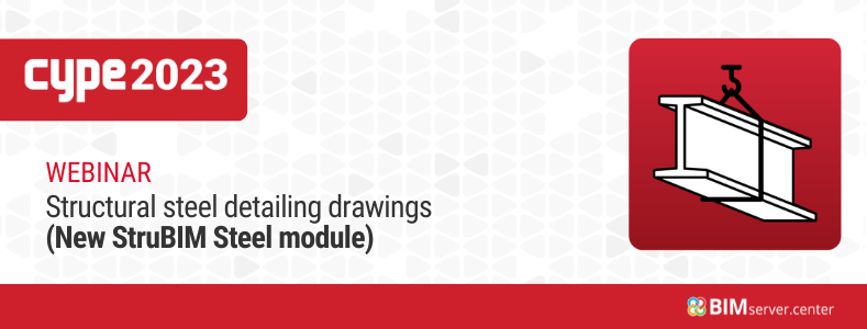 Structural steel detailing drawings (new StruBIM Steel module)